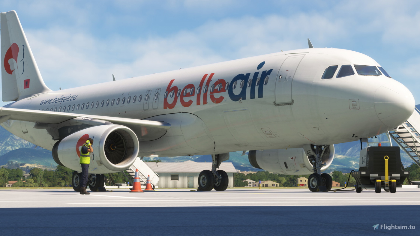 Fenix Airbus A320 Belle Air | 4K for Microsoft Flight Simulator | MSFS
