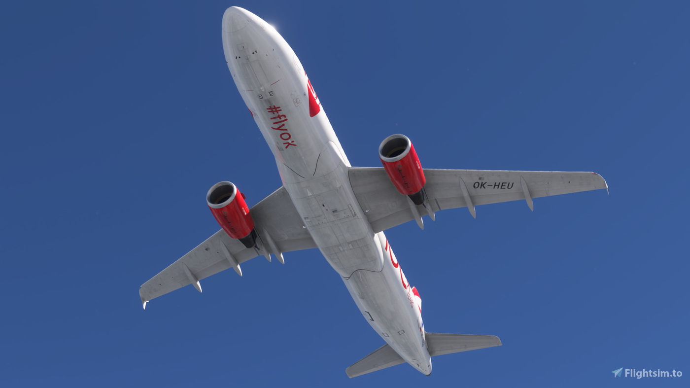 Fenix Airbus A320 Czech Airlines 100 Years Sticker | Custom Cabin | 4K ...