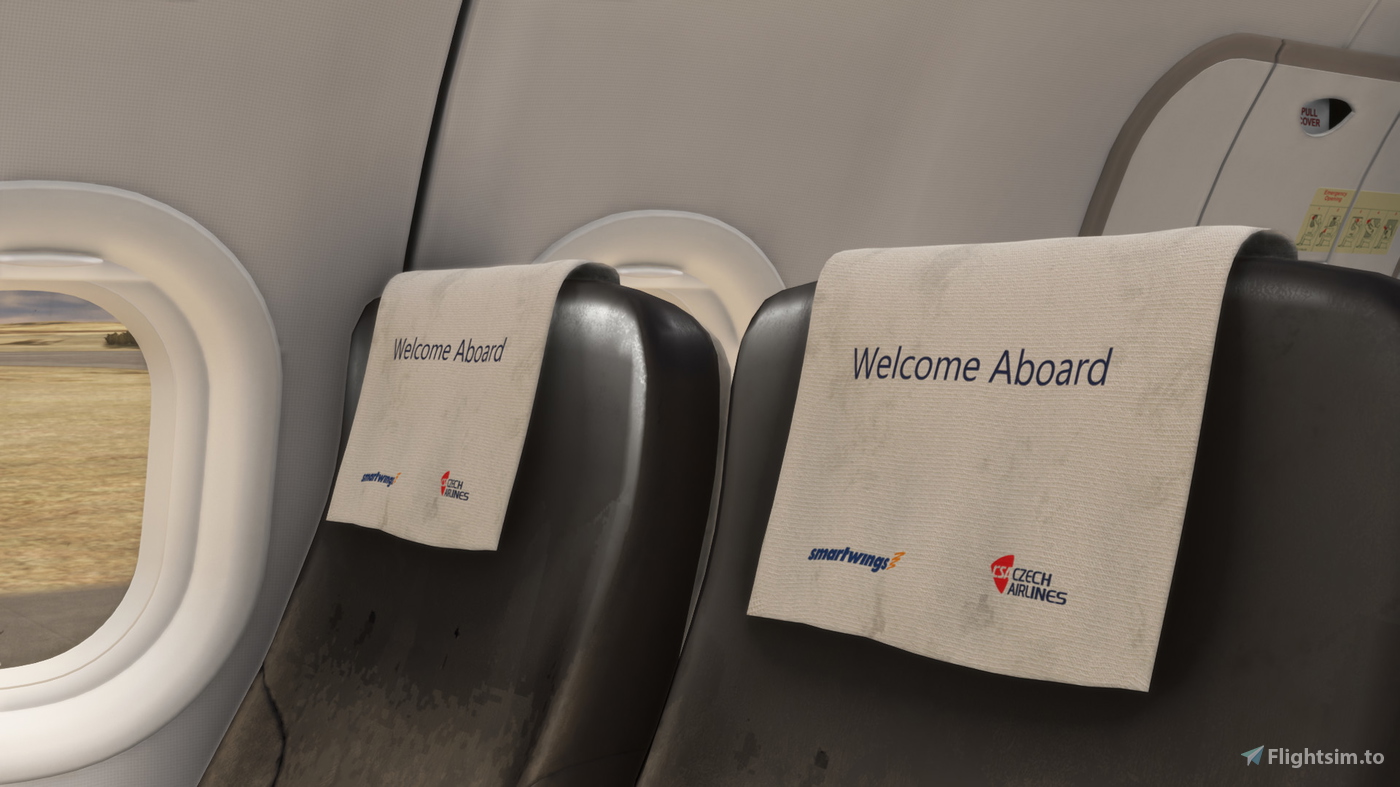 Fenix Airbus A320 Czech Airlines 100 Years Sticker | Custom Cabin | 4K ...