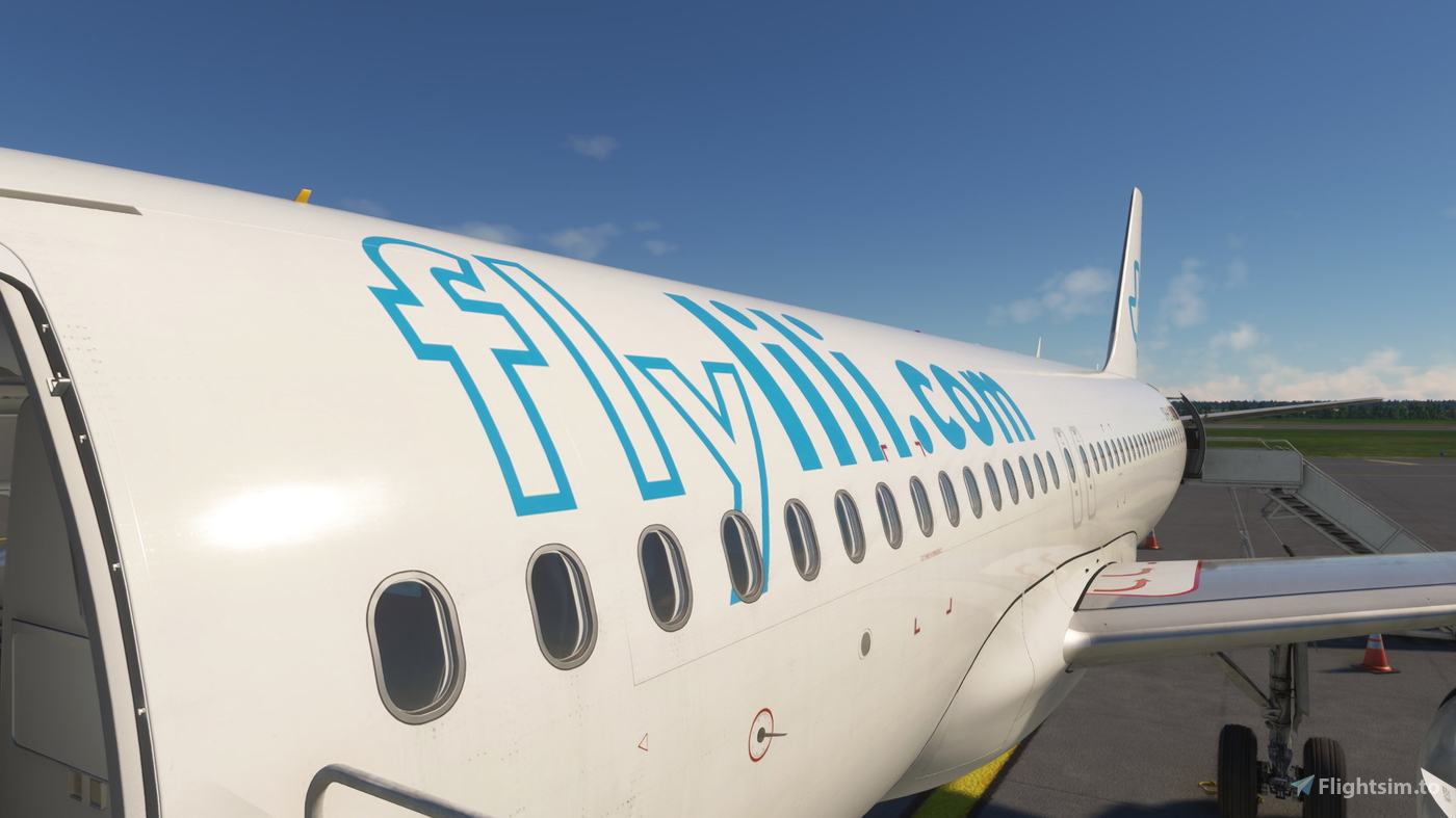 Fenix Airbus A320 Fly Lili | Cabin | 4K for Microsoft Flight Simulator | MSFS