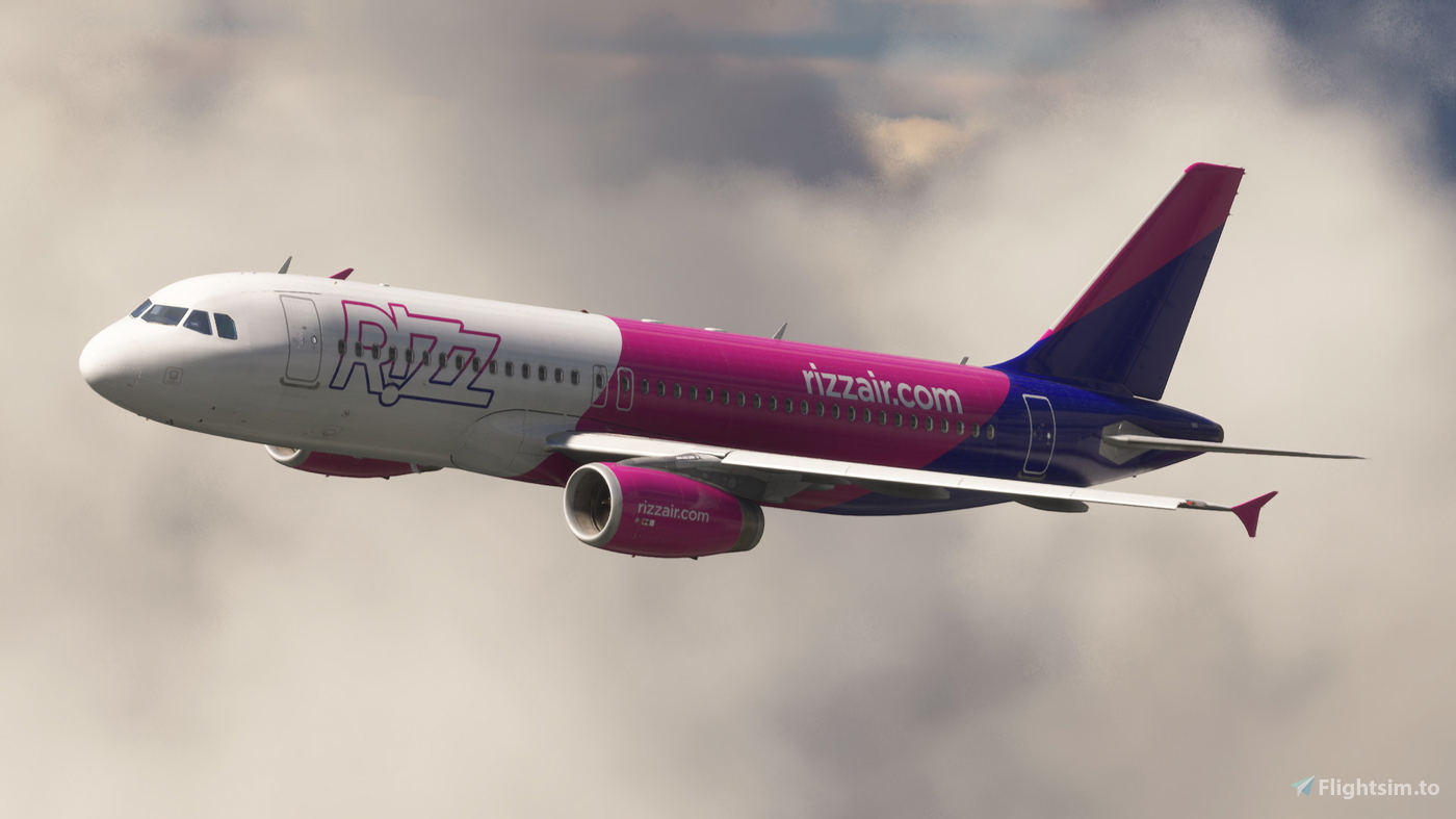 Fenix Airbus A320 Rizz Air (Wizz Air April Fools) | Fictional | 4K for ...
