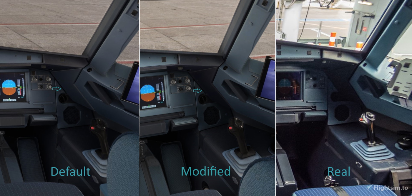 Fenix A320 Real Color Cockpit for Microsoft Flight Simulator | MSFS