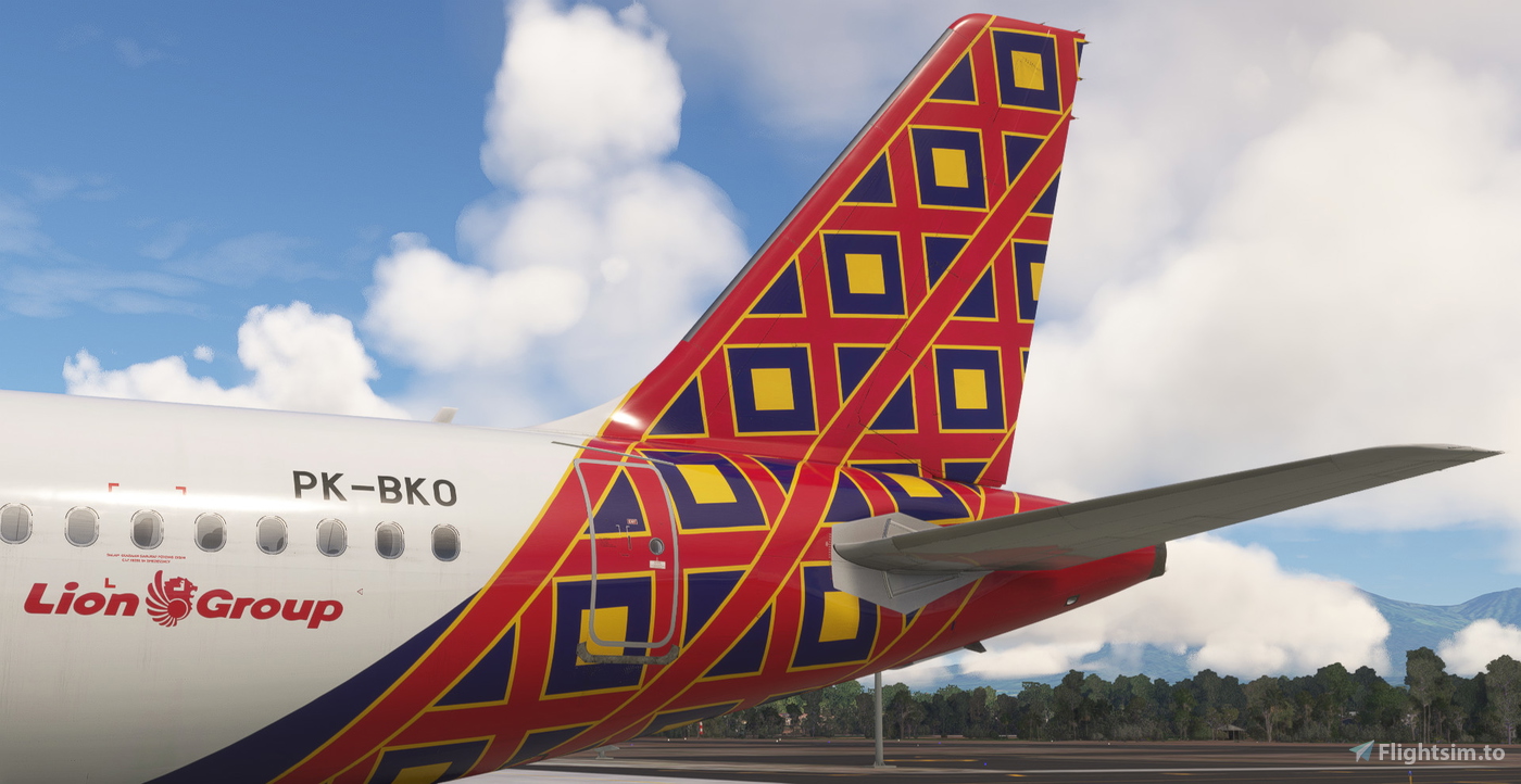 Fenix Simulations A320 V2B2 - Batik Air PK-BKO (8K) for Microsoft ...