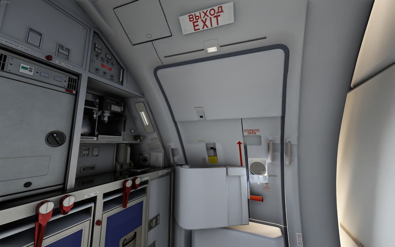 Fenix Simulation A320 Rossiya RA-73207 [8K] w/Cabin for Microsoft Flight Simulator | MSFS