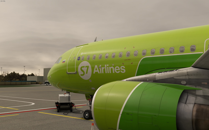 Fenix Simulation A320 S7-Siberia Airlines RA-73418 [8K] w/Cabin for ...