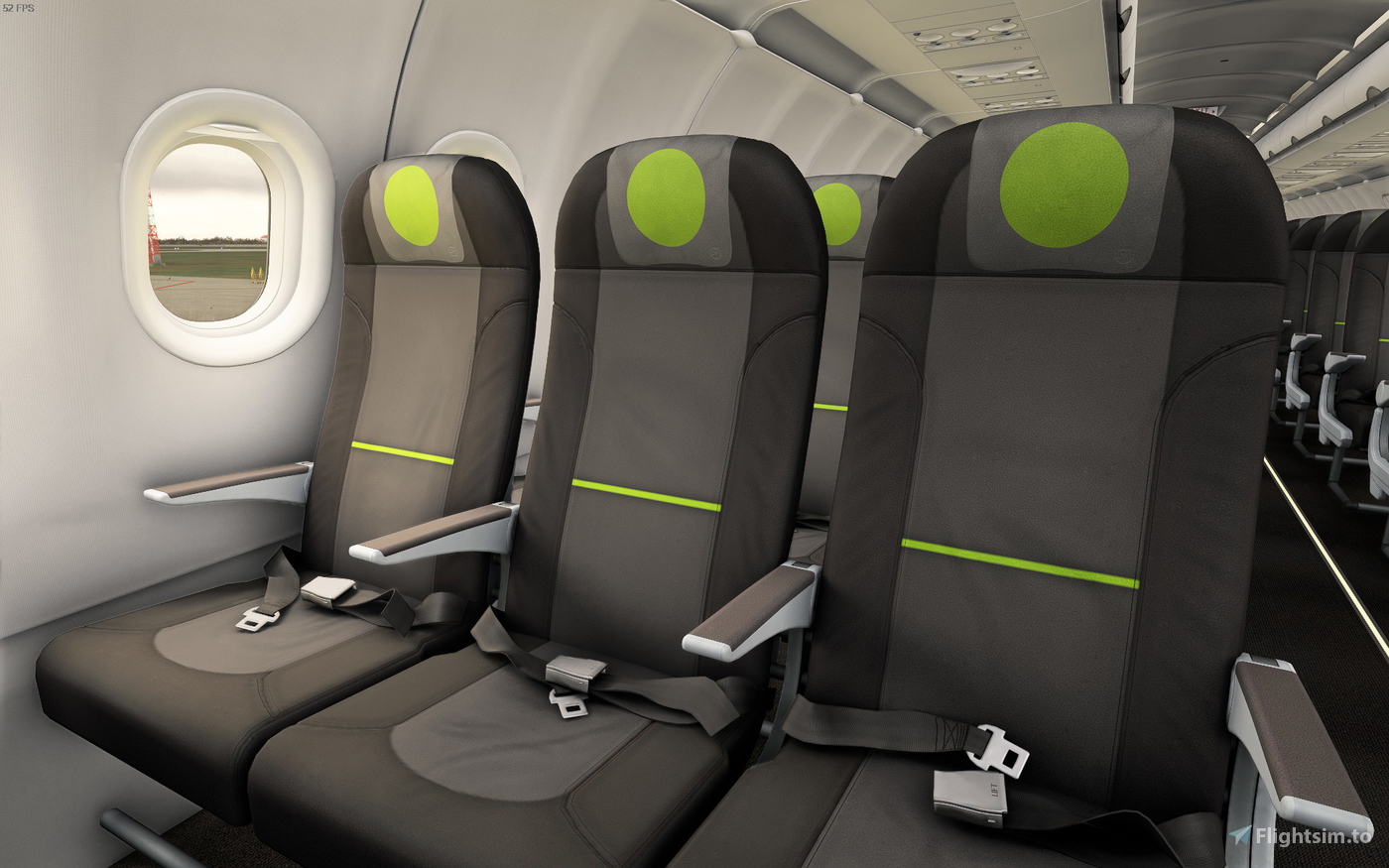 Fenix Simulation A320 S7-Siberia Airlines RA-73418 [8K] w/Cabin for ...