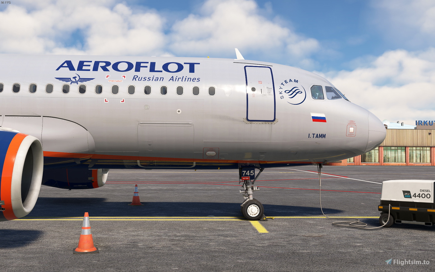Fenix Simulation A320 Aeroflot PACK: RA-73740, RA-73743, RA-73745 [8K ...