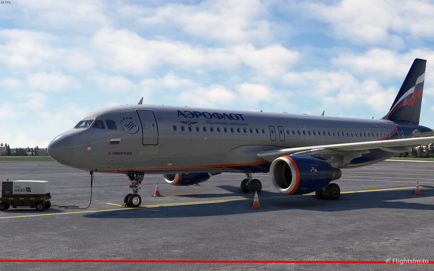 Fenix Simulation A320 Aeroflot PACK: RA-73740, RA-73743, RA-73745 [8K ...