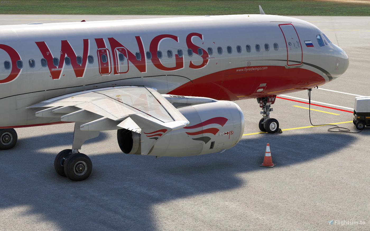 Fenix Simulation A320 Red Wings VP-BWW [8K] w/Cabin for Microsoft ...
