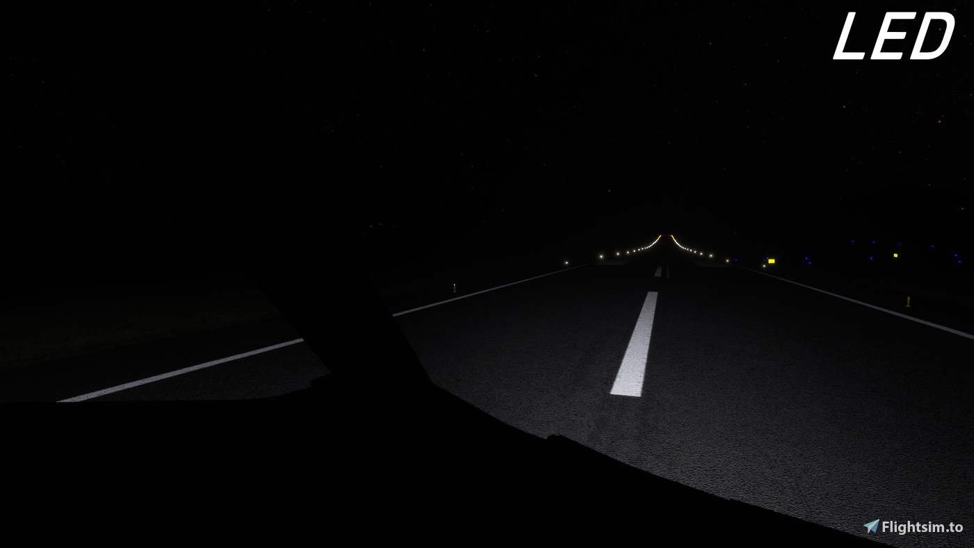 Fenix A320 - External Lights Mod 对于 Microsoft Flight Simulator | MSFS