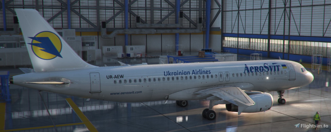 Fenix Simulations A320 V2 AEROSVIT (fictional) IAE for Microsoft Flight ...