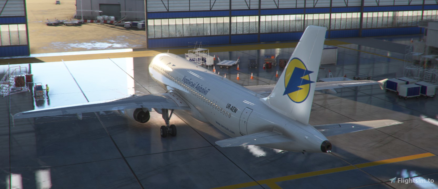 Fenix Simulations A320 V2 AEROSVIT (fictional) IAE for Microsoft Flight ...