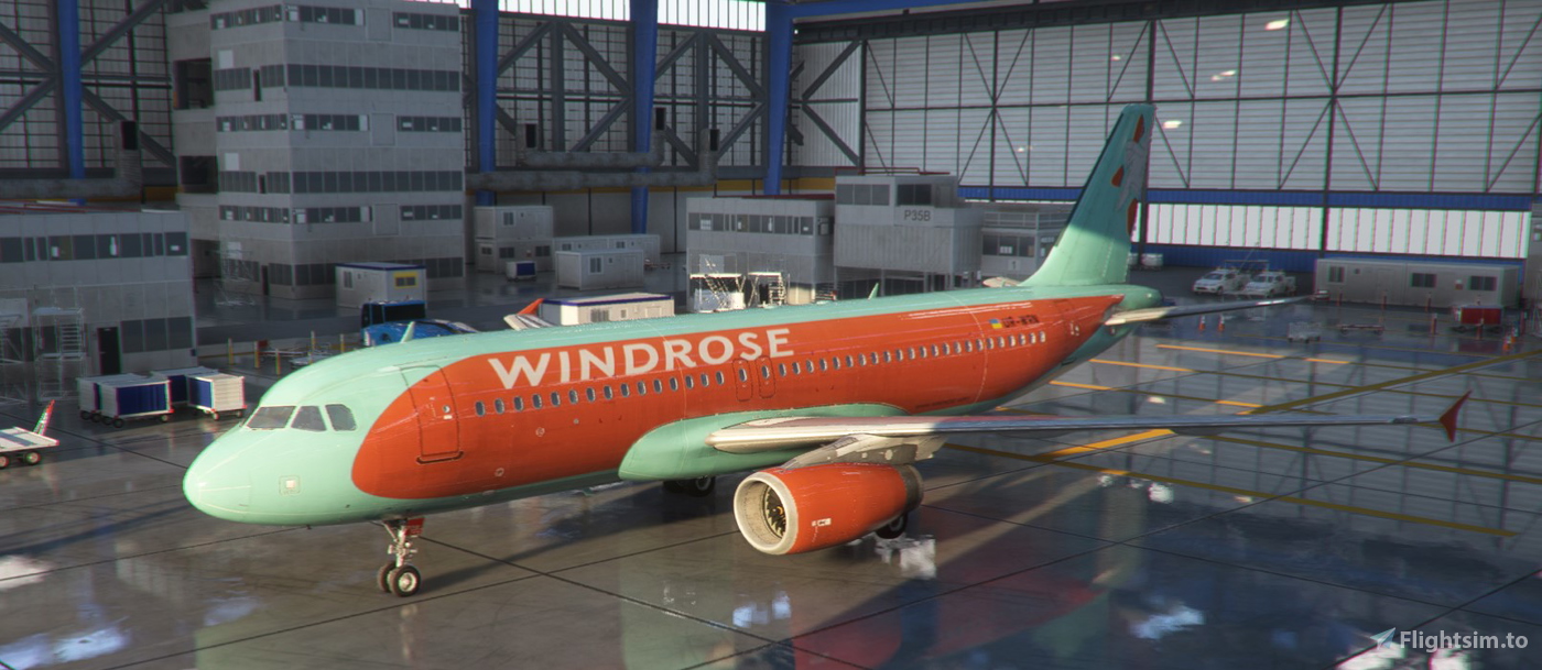 Fenix Simulations A320 V2 IAE WINDROSE for Microsoft Flight Simulator ...