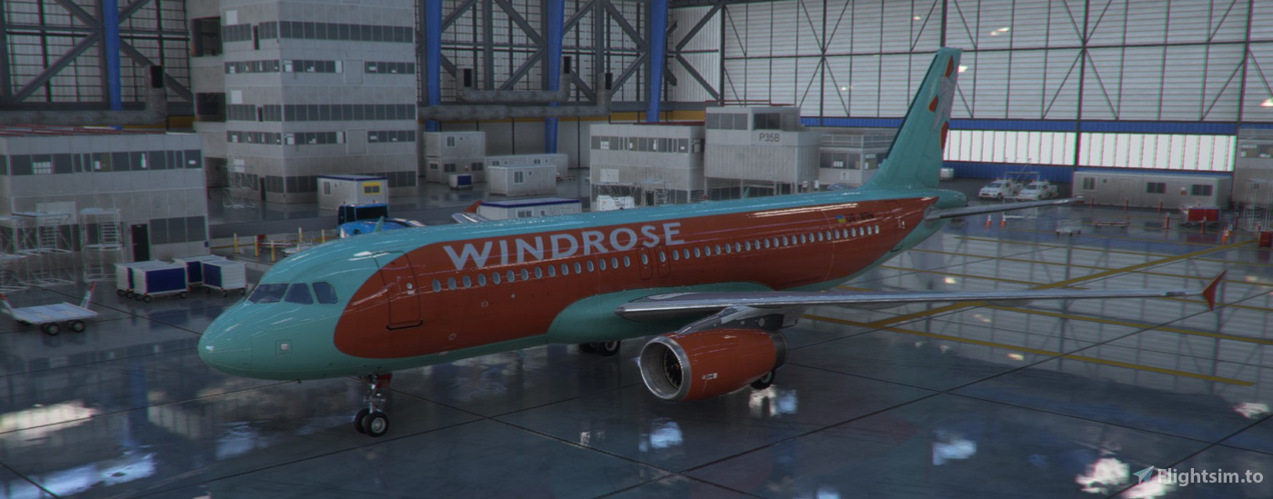 Fenix Simulations A320 V2 IAE WINDROSE for Microsoft Flight Simulator ...