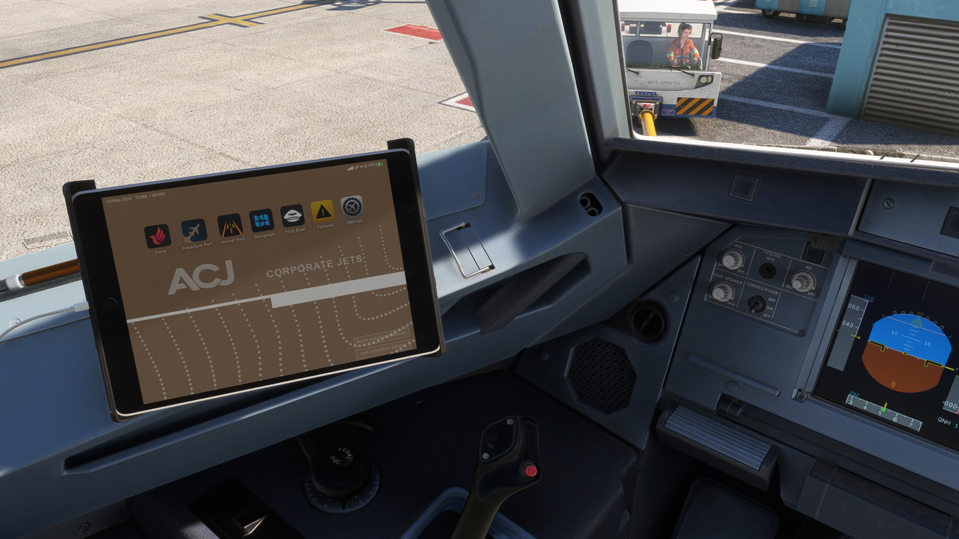 Fenix v2 A320 Airbus ACJ House D-AVVL のために Microsoft Flight Simulator ...