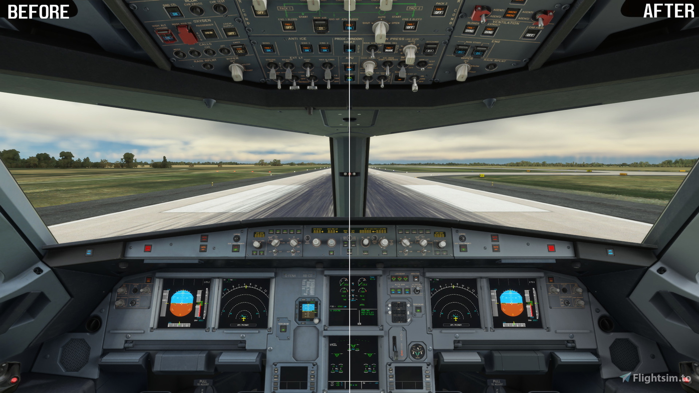 [FenixSim] Airbus Flightdeck Adjustment for Microsoft Flight Simulator ...