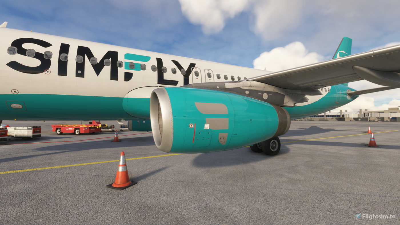 [FENIXV2] SimFly A320-200 IAE livery pour Microsoft Flight Simulator | MSFS