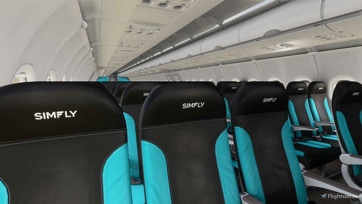 [FENIXV2] SimFly A320-200 IAE livery for Microsoft Flight Simulator | MSFS