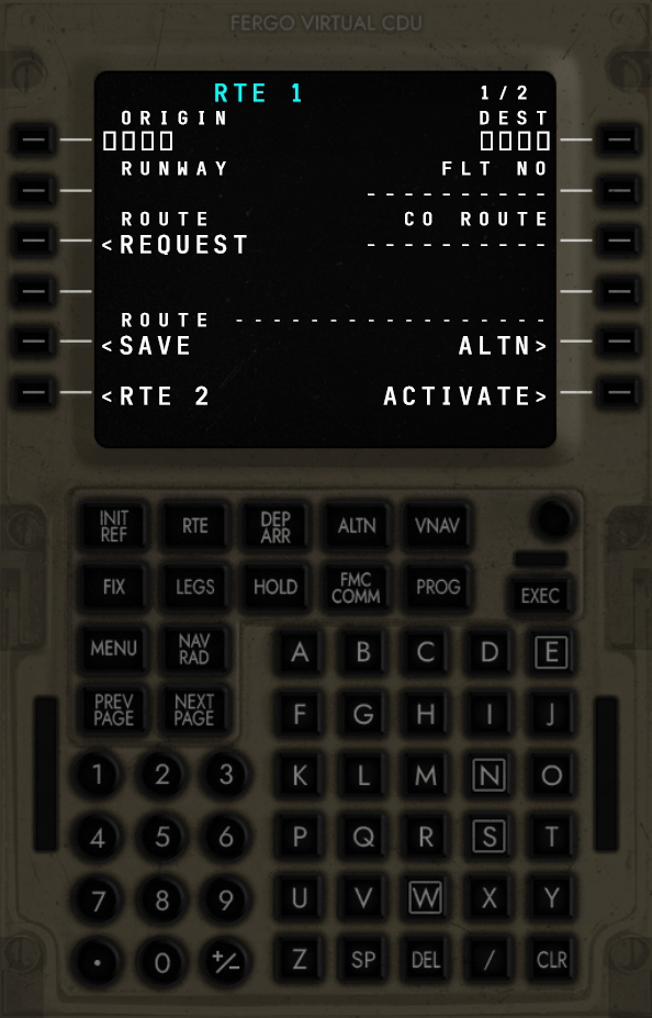 Fergo Simworks - Fergo Virtual CDU - PMDG 777 for Microsoft Flight ...
