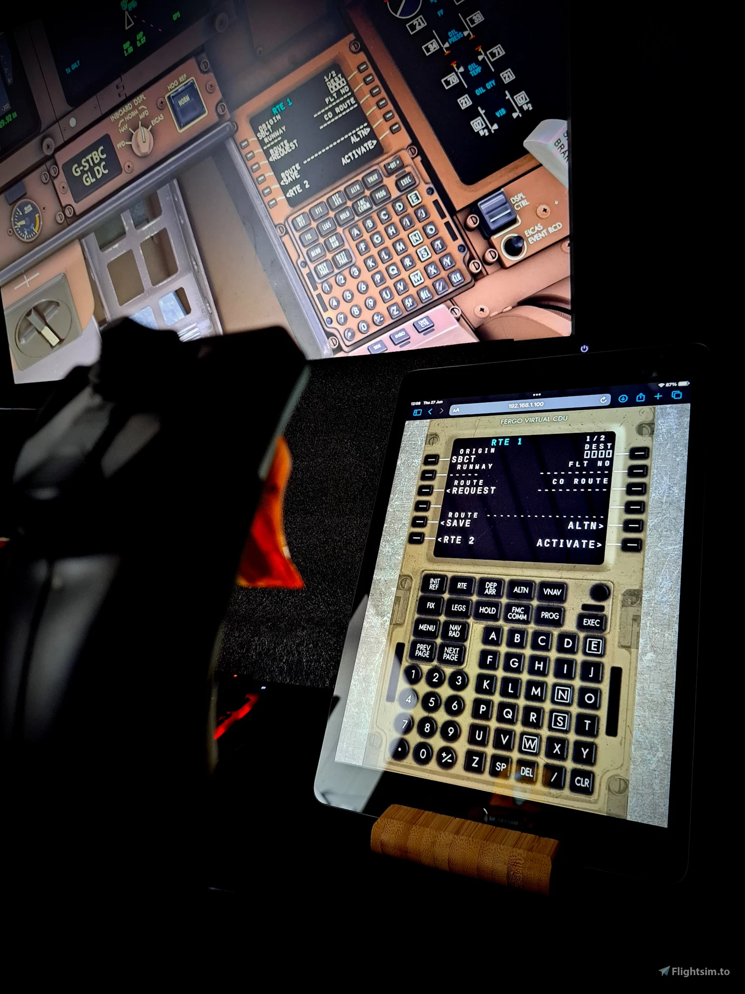 Fergo Simworks - Fergo Virtual CDU - PMDG 777 for Microsoft Flight ...