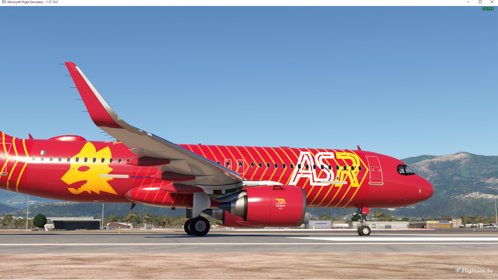 FlyByWire A32NX AS ROMA Football Club Italy Livery -Requested ...