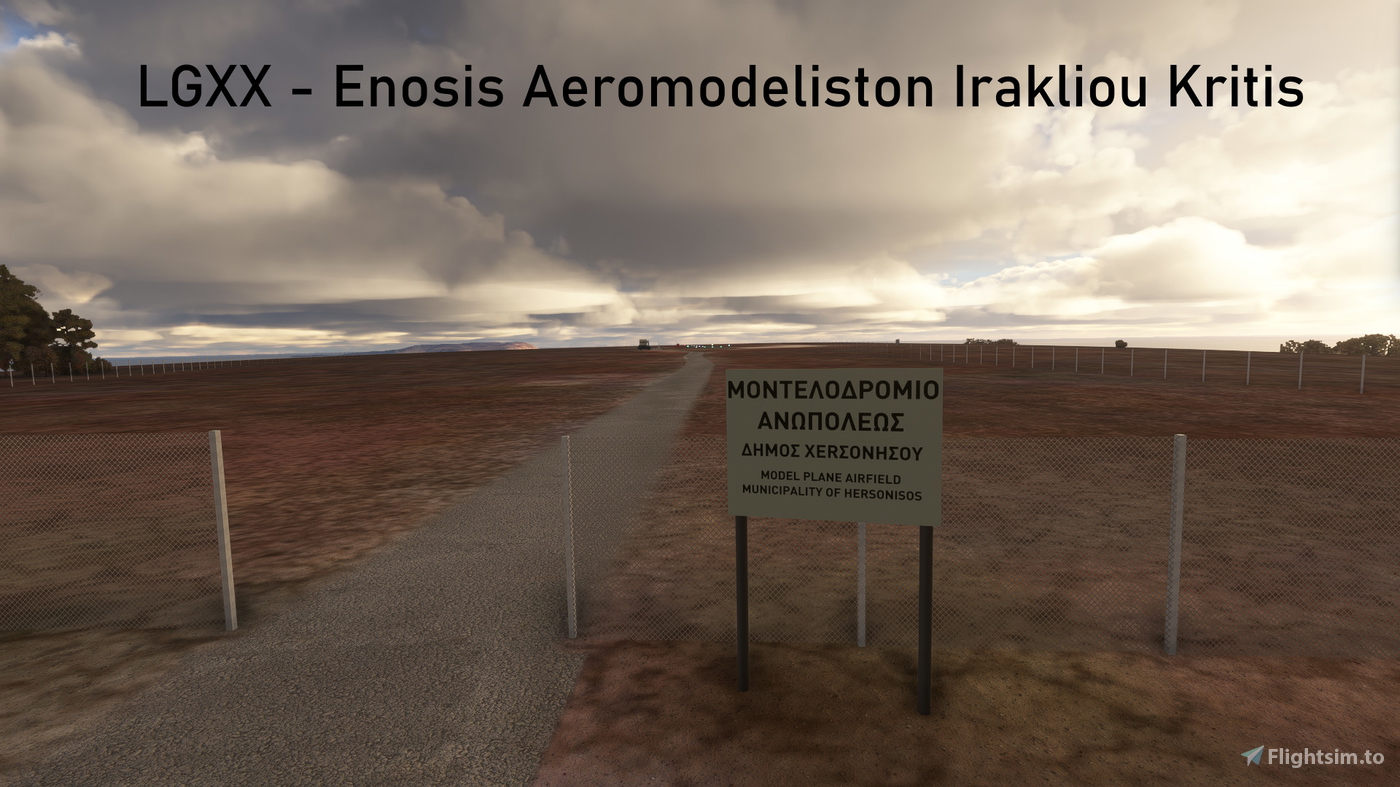 Enosis Aeromodeliston Irakliou Kritis for Microsoft Flight Simulator | MSFS