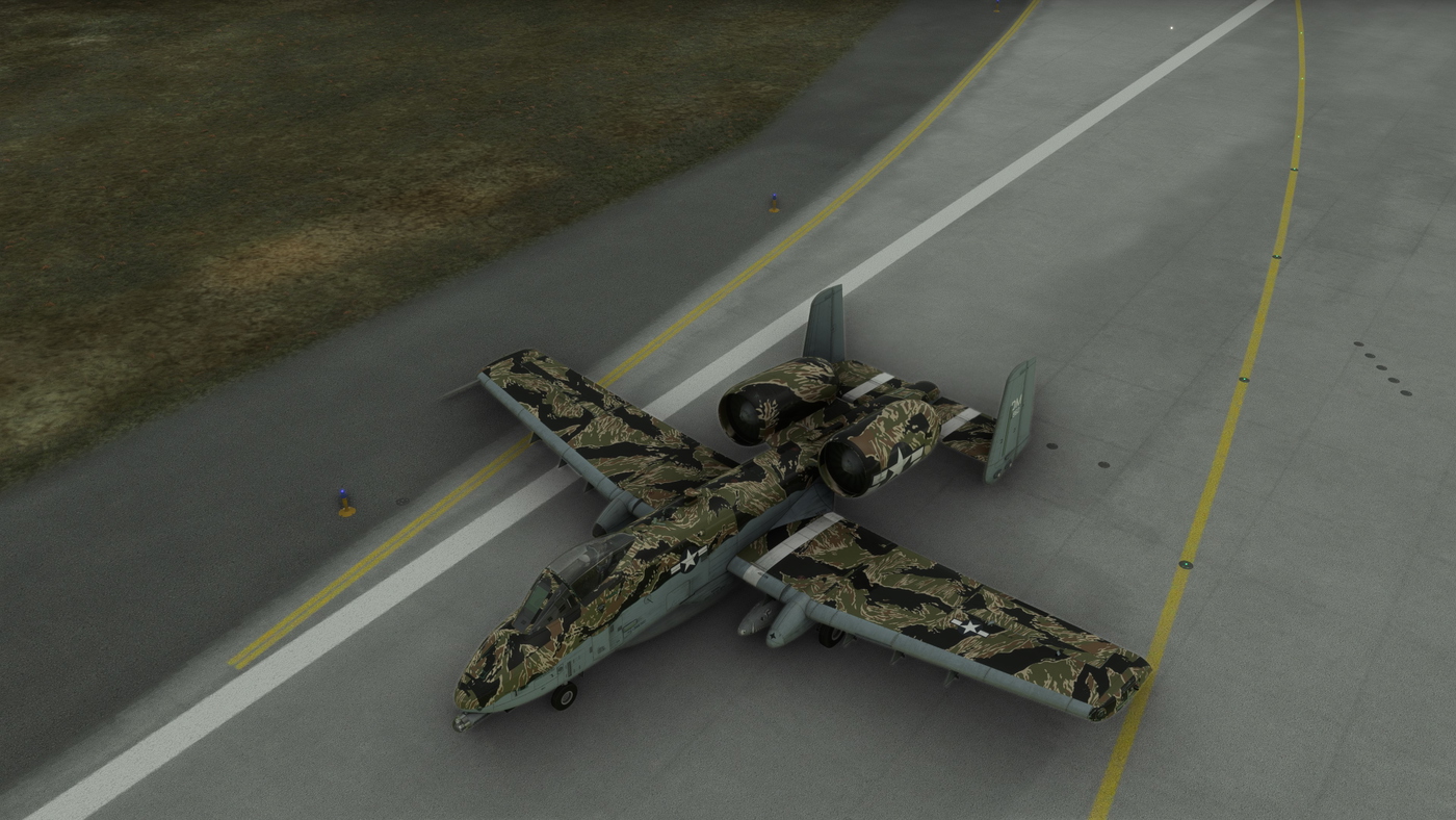 Fictional Tiger Stripe livery for Deimos Inc's A-10C for Microsoft ...