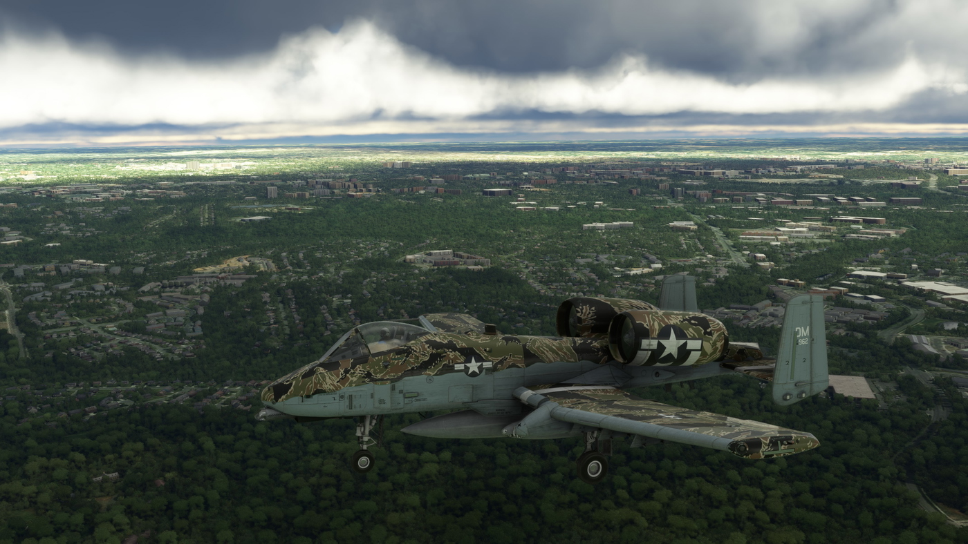 Fictional Tiger Stripe livery for Deimos Inc's A-10C for Microsoft ...