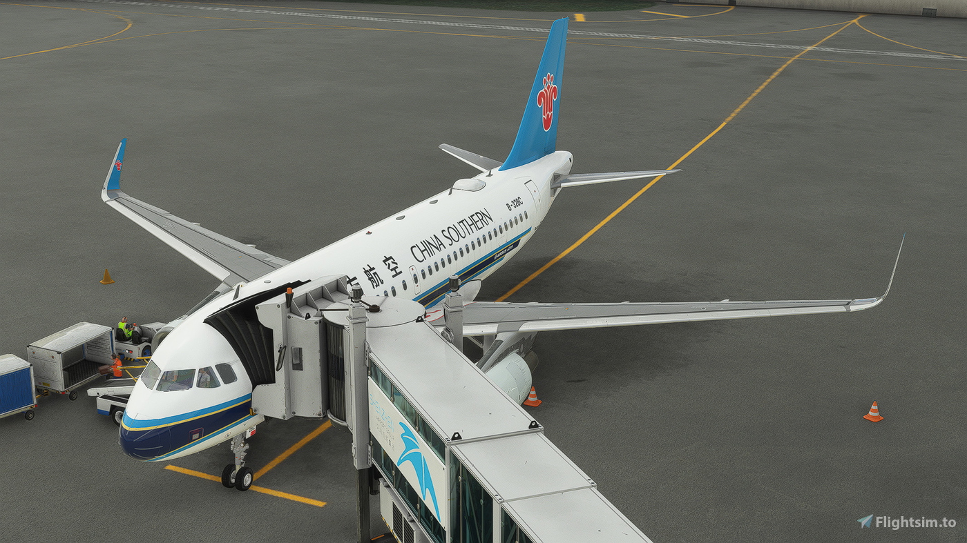 [Fictional]LVFR A319CEO-SL China Southern B-328C for Microsoft Flight Simulator | MSFS