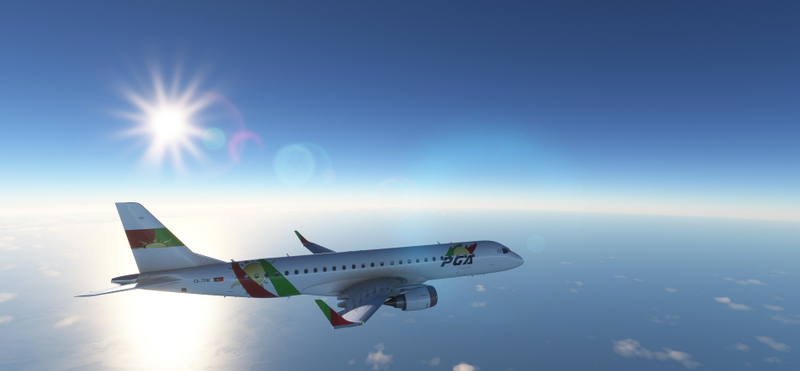 Virtualcol Embraer 190/195 Liveries for Microsoft Flight Simulator | MSFS