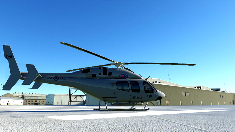 Fictitious Livery for the BELL 429 in RCAF colours for Microsoft Flight ...