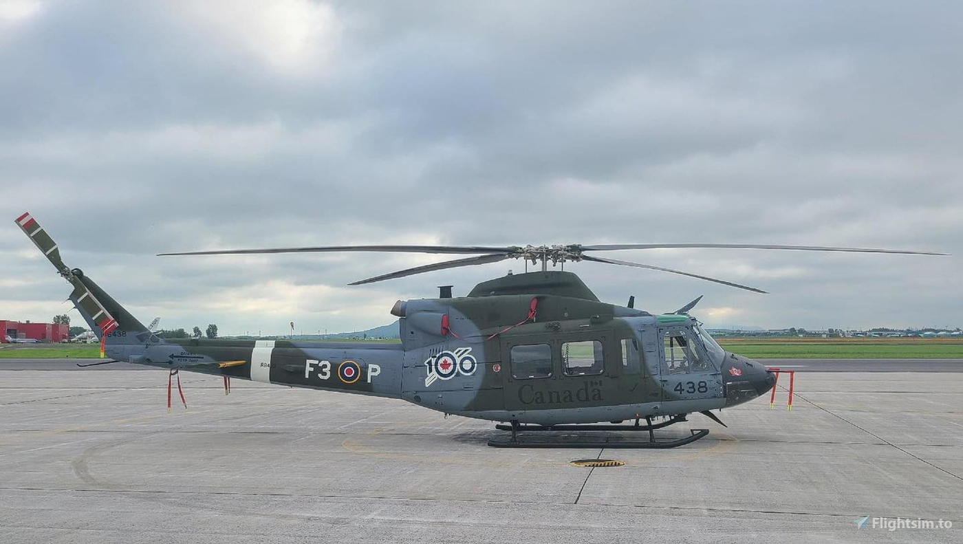 Fictitious livery of RCAF 438 Sqn UH-IH for Microsoft Flight Simulator ...