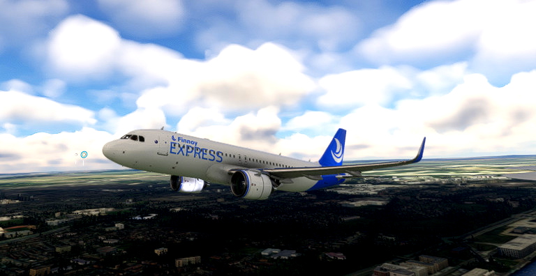 [A32NX] Finnoy Express A320 NEO OH-FNS for Microsoft Flight Simulator | MSFS
