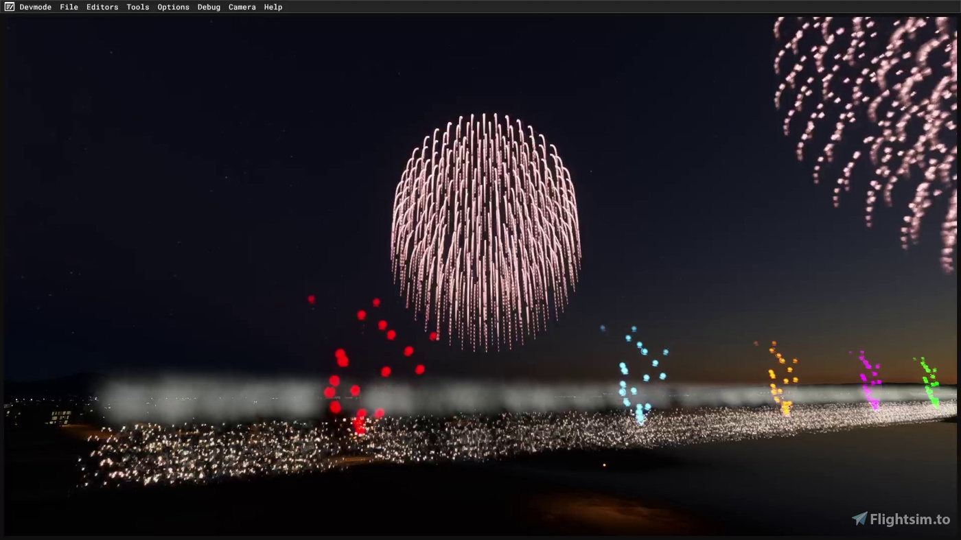 Fireworks NAGAOKA JPN for Microsoft Flight Simulator | MSFS