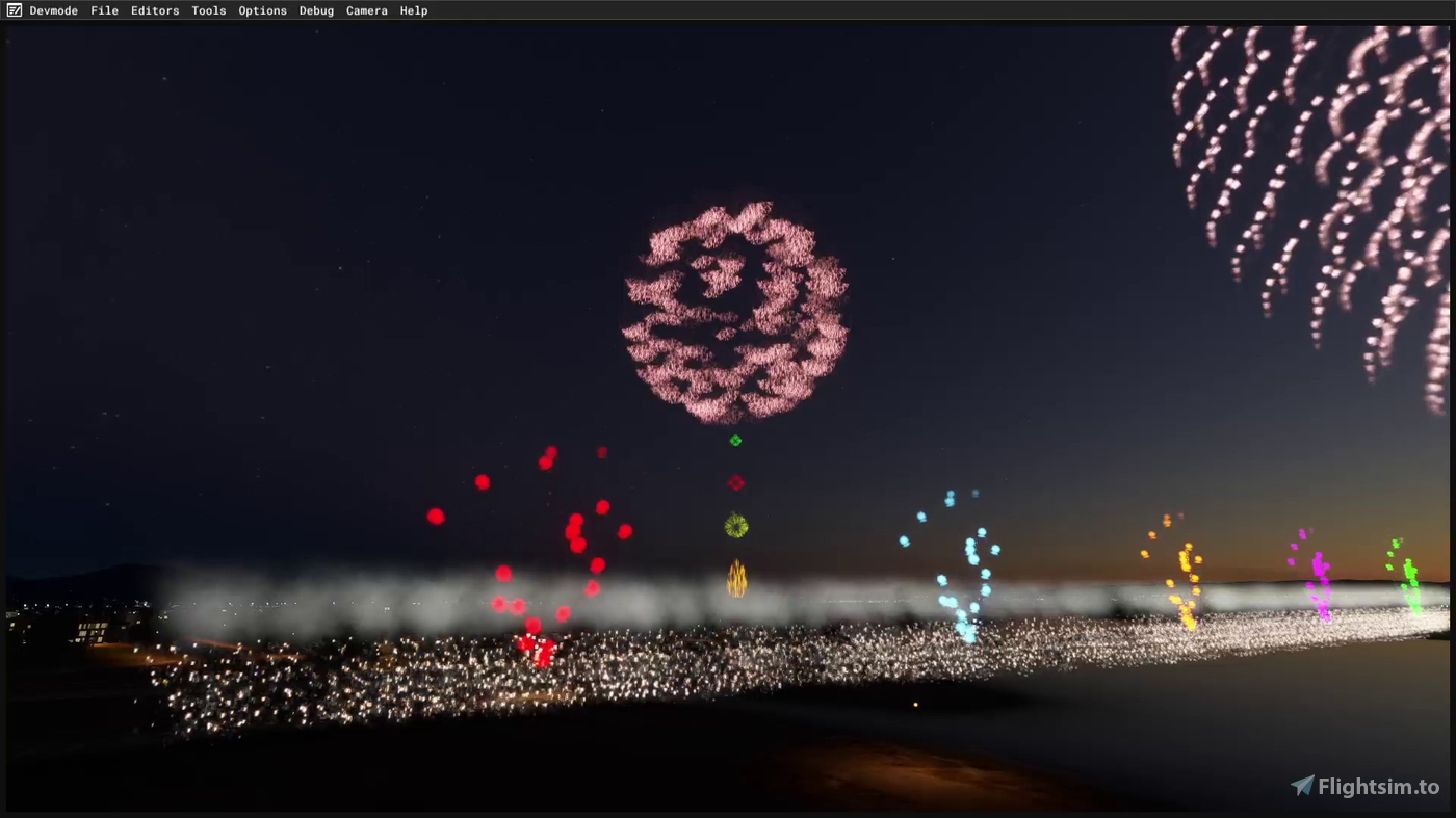Fireworks NAGAOKA JPN for Microsoft Flight Simulator | MSFS