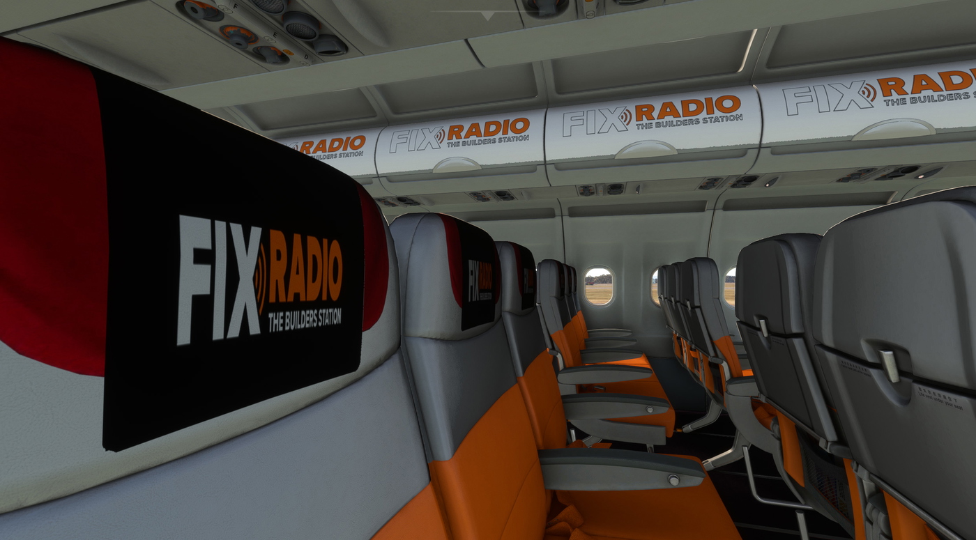 Fix Radio Fenix A320 Livery 对于 Microsoft Flight Simulator | MSFS