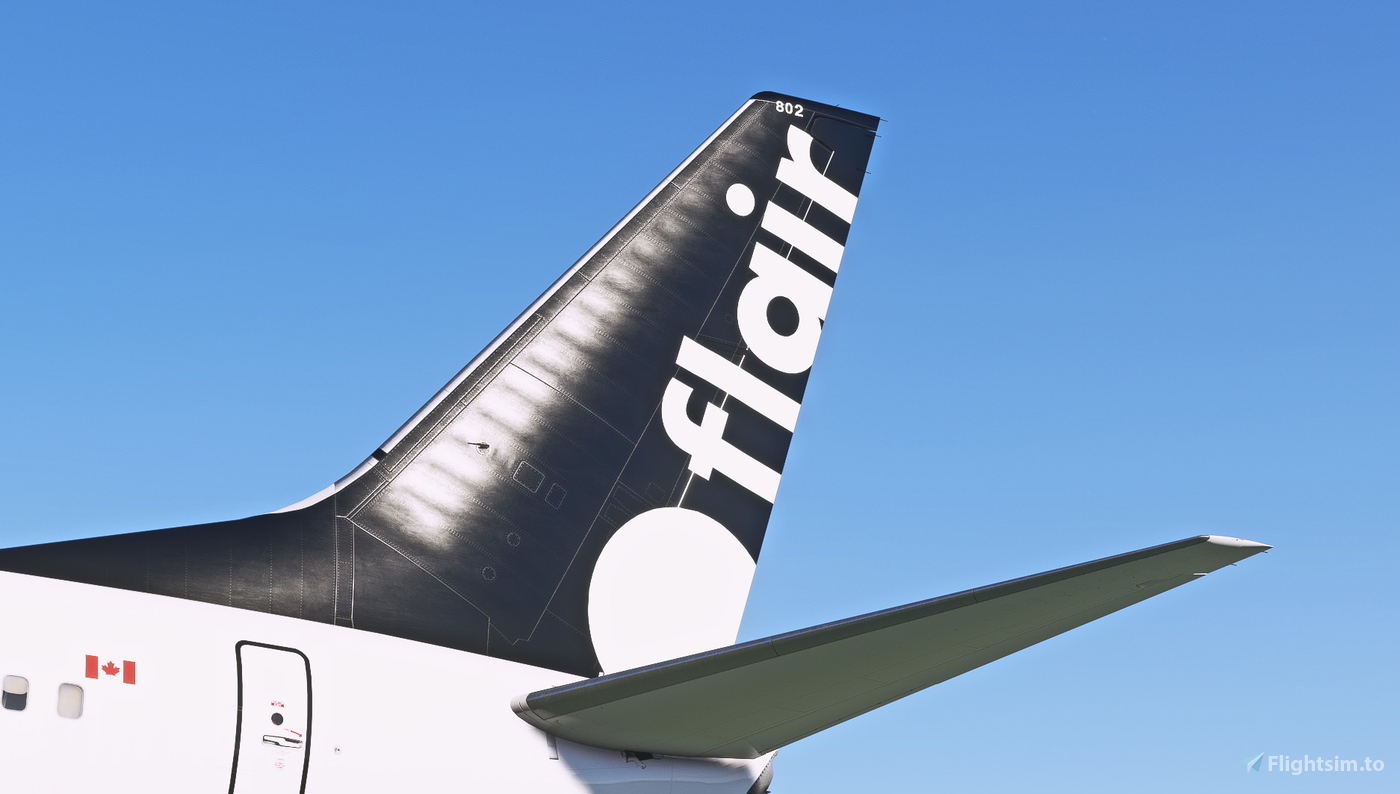 Flair Airlines C-FFLC - PMDG 737-800 for Microsoft Flight Simulator | MSFS