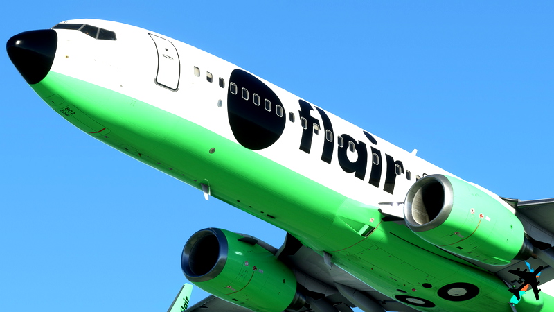 Flair [C-FFLC] | PMDG B737-800BW for Microsoft Flight Simulator | MSFS