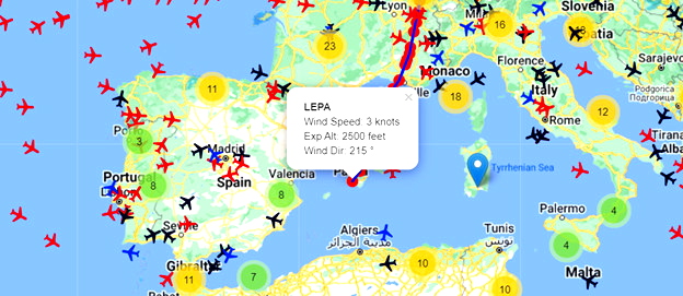 Flight Information Map - FIS for Microsoft Flight Simulator | MSFS