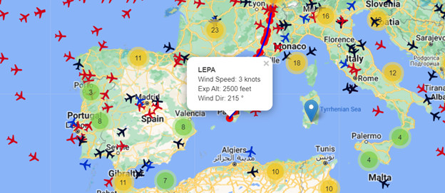 Flight Information Map - 2024 for Microsoft Flight Simulator | MSFS