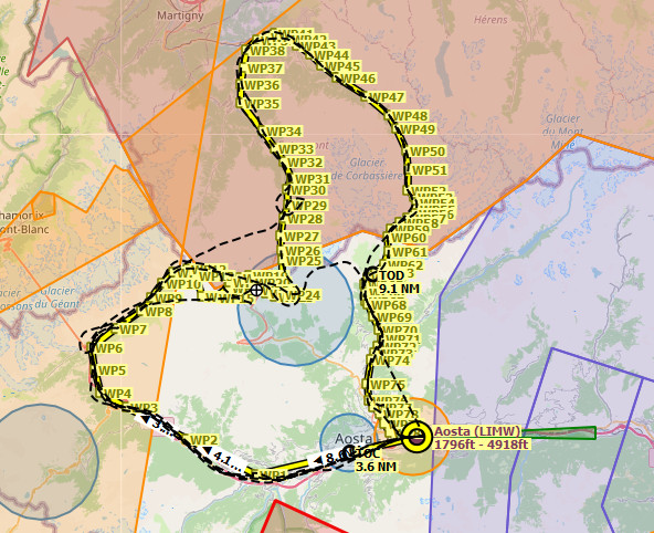 Flight plan for littlenavmap - Fighter jet practice loop for Microsoft ...