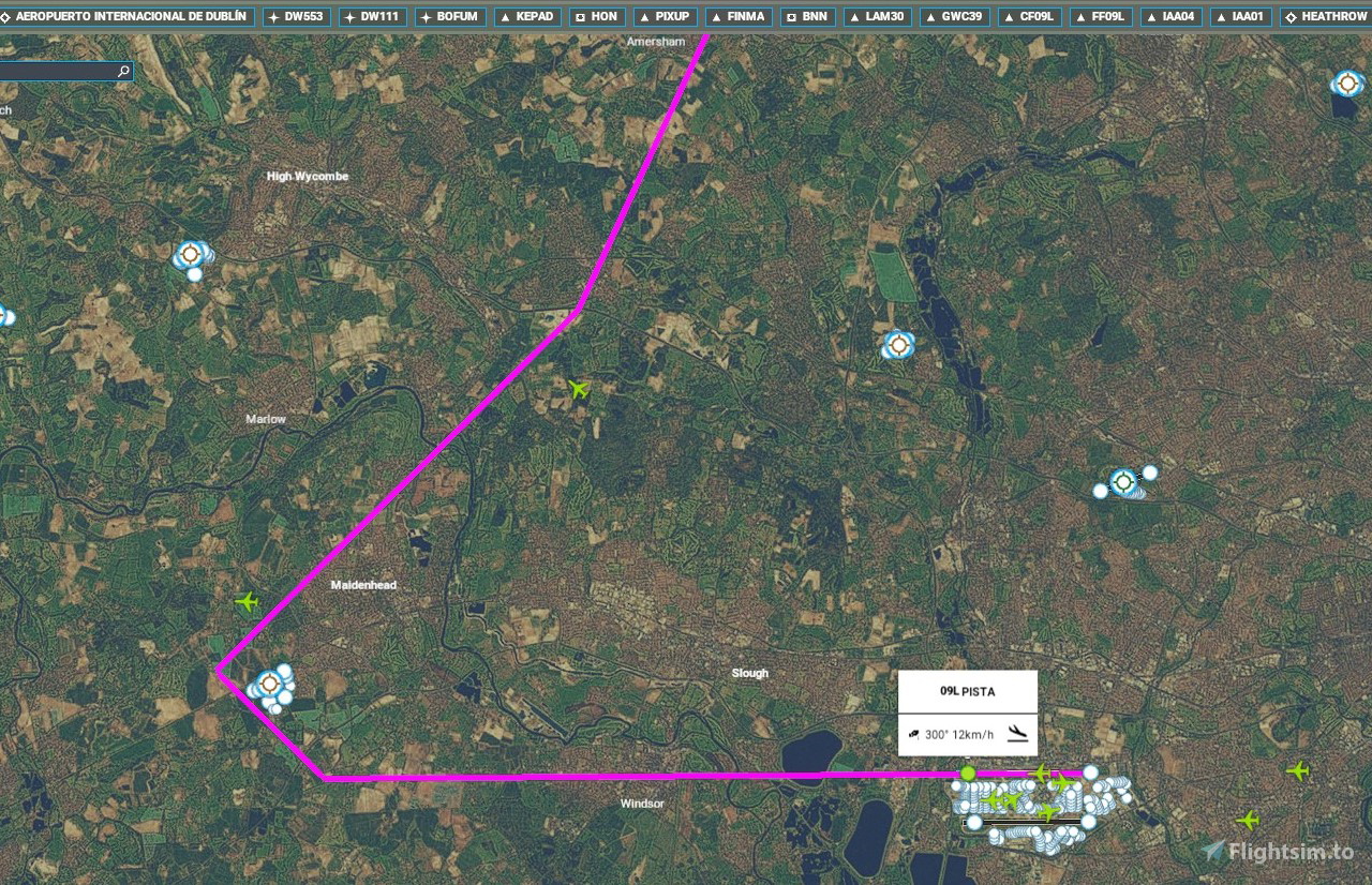 Flight Plans Pack (1 Hour) (Part II) for Microsoft Flight Simulator | MSFS