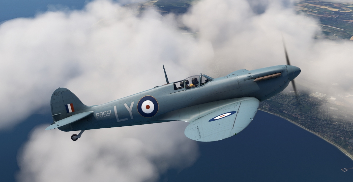 Flight Replicas Spitfire Mk.Ia - "Pr.III P9551" for Microsoft Flight ...