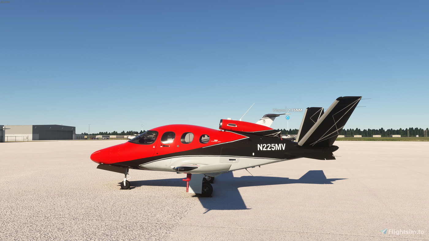 FlightFX Cirrus SF50 Vision Jet G2 N225MV for Microsoft Flight ...