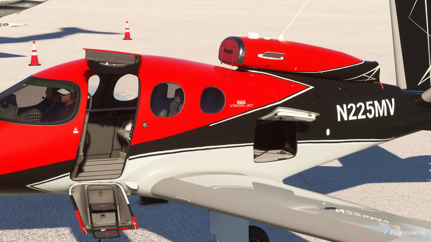 FlightFX Cirrus SF50 Vision Jet G2 N225MV for Microsoft Flight ...