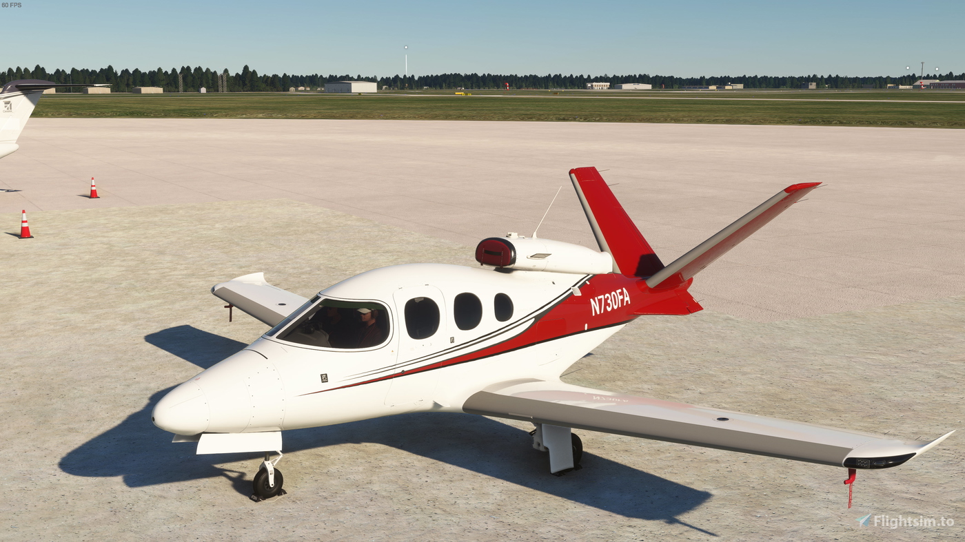 FlightFX Cirrus SF50 Vision Jet G2 N730FA for Microsoft Flight ...
