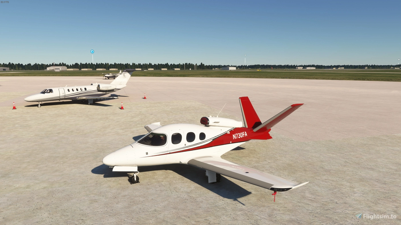 FlightFX Cirrus SF50 Vision Jet G2 N730FA for Microsoft Flight ...