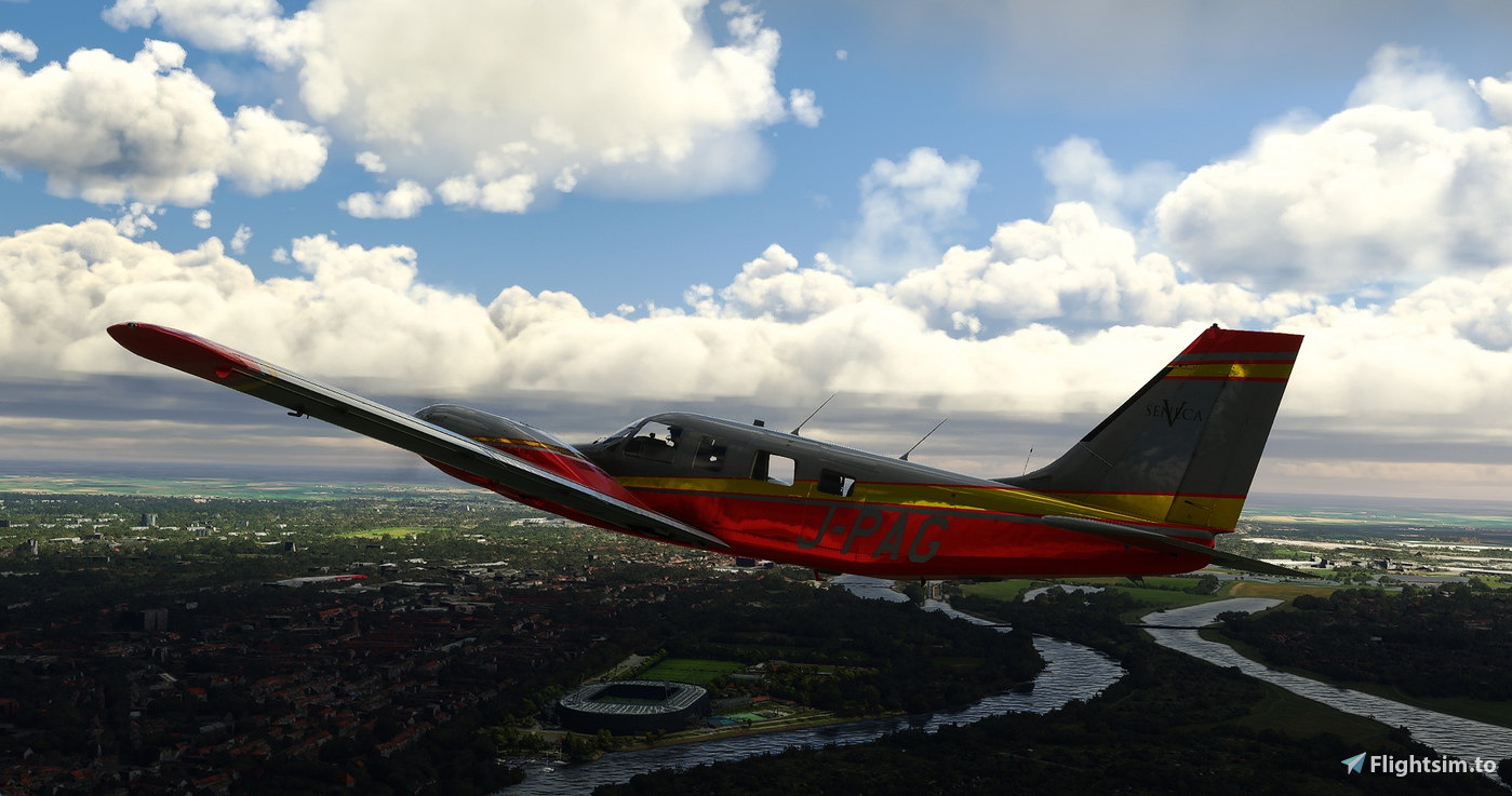 Flightsim Pictures Scott Carenado Seneca V Livery for Microsoft Flight ...