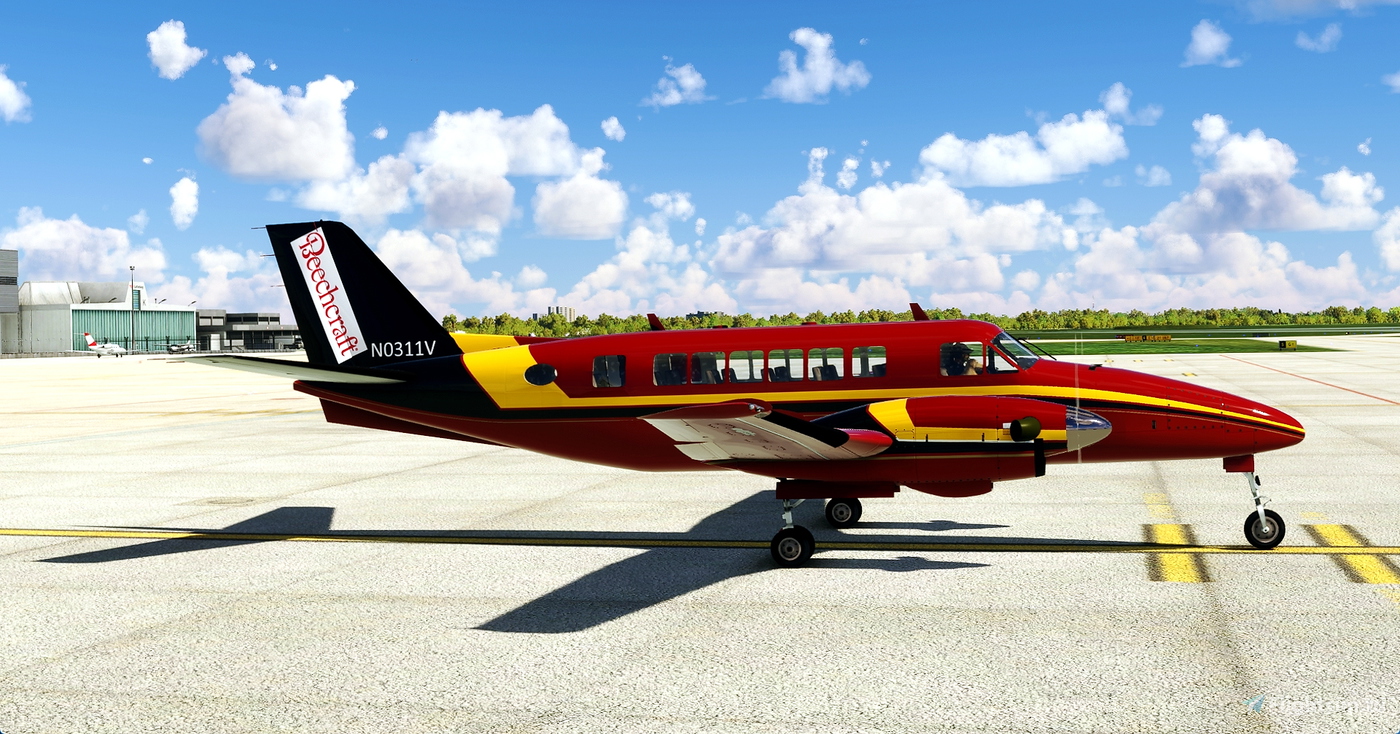 Flightsim Pictures Scott livery for the VirtualCol B99 Commuter for ...