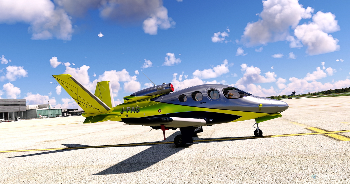 Flightsim Pictures Scott livery for the FFX Vision Jet G2 for Microsoft ...